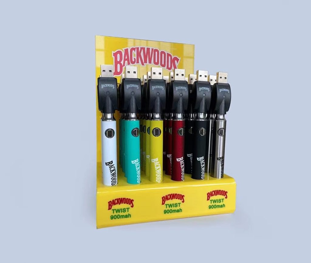 BACKWOODS DISPLAY 900 MAH BATTERY 30CT - Safety Oil Inc