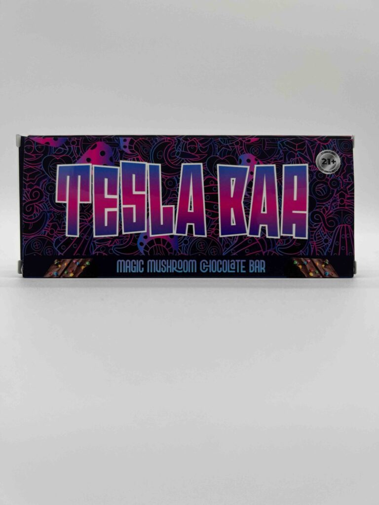 TESLA BAR- 10 MUSHROOM CHOCOLATE BAR-COSMIC CRUNCH - Safety Oil Inc
